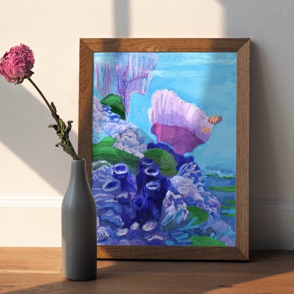 LEROI Studio | Art | Finding Nemo Painting Art Print 85x1 Nemo Dory ...